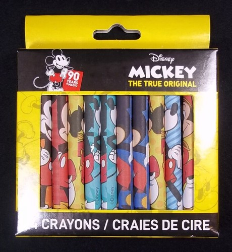 Mickey Mouse The True Original boxed 24 crayons New | eBay