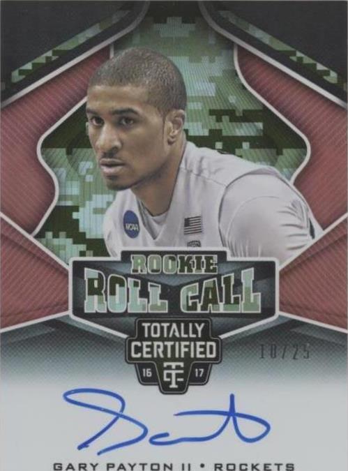 2016-17 Panini Totally Certified - Rookie Roll Call Autographs Gary ...