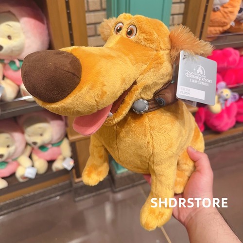 Disney authentic 2024 dug dog pixar up plush disneyland exclusive | eBay