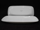️ 2 Corelle PURE WHITE Winter 10x5 APPETIZER TRAYS Platter Oblong Fish ...