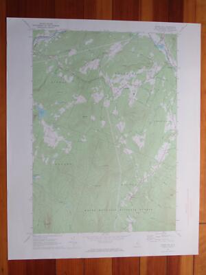Sugar Hill New Hampshire 1973 Original Vintage USGS Topo Map | eBay