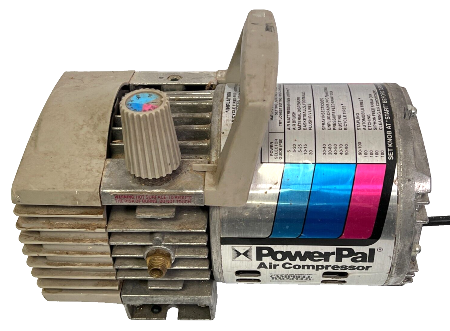 Campbell Hausfeld Power PAL Air Compressor MT300002 Portable for sale ...