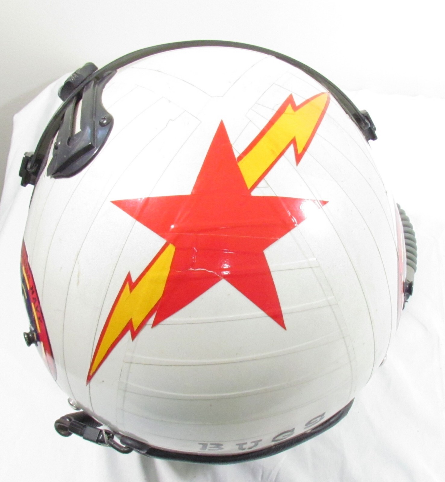 Navy USN Top Gun Fighter Pilot Gentex HGU84/P Flight Helmet MBU12 Mask ...