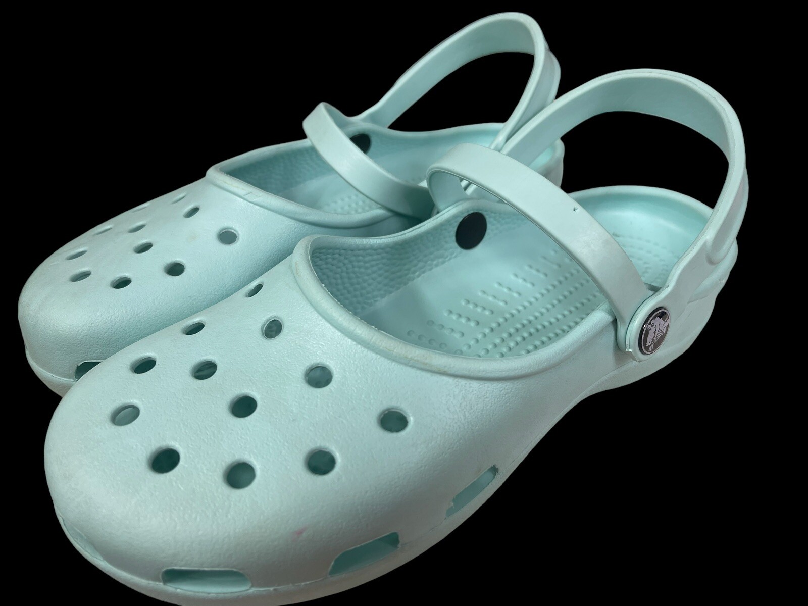 CROCS CLASSIC CLOGS IN PURE WATER BLUE, WOMENS SIZE 9 - Gem