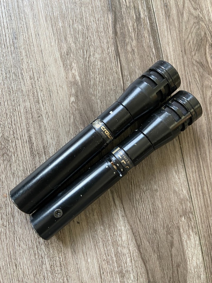 Crown CM700 Pair, Small Diaphragm Condenser Microphones | eBay UK