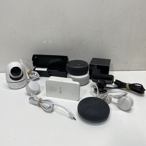 Assorted Bundle Lot Set Of 8 Smart Home Electronic Devices - Sold As Is ...