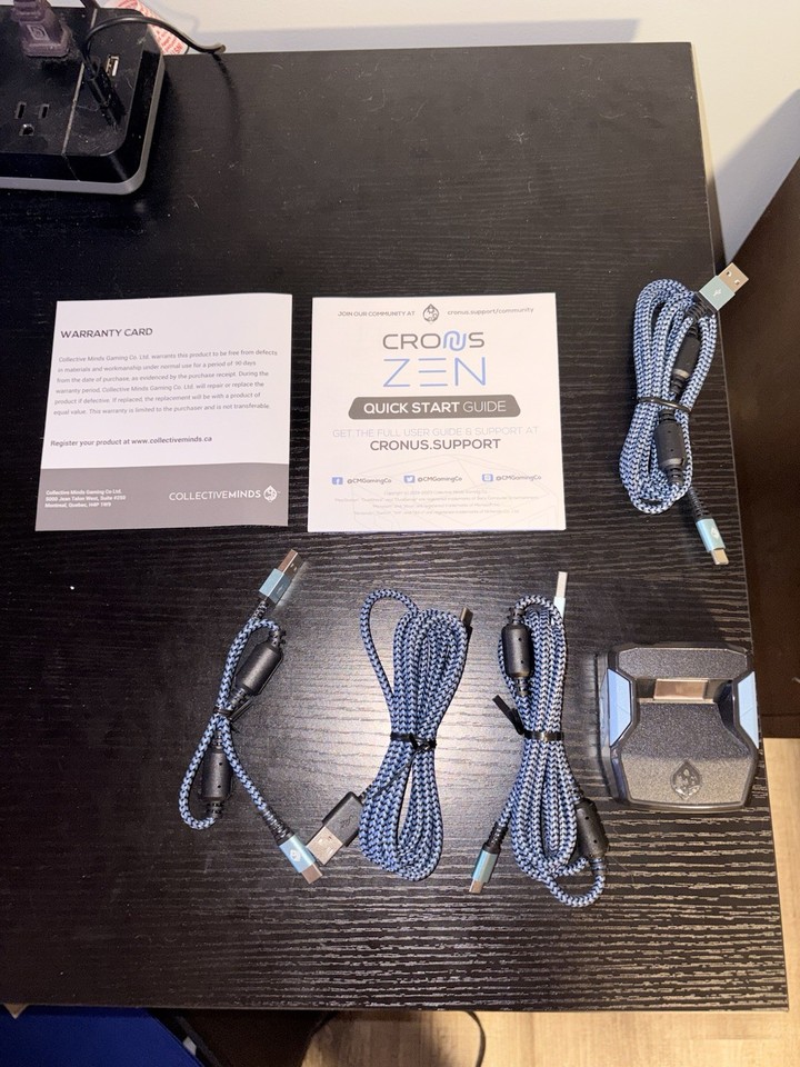 Collective Minds Cronus Zen Gaming Adapter for PS4 Xbox Switch + Cables ...