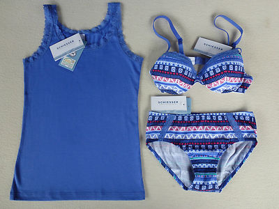 SCHIESSER Mädchen BH 65AA 70AA 65A 70A 75A Top Panty Slip einzeln Gr ...
