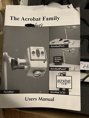 Acrobat Enhanced Vision Model ACB Monitor Camera/Magnifier System ...