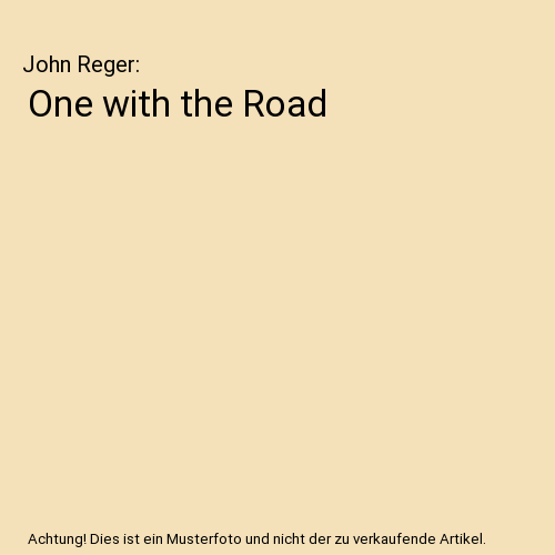One with the Road, John Reger | eBay.de