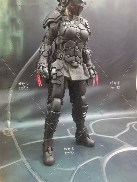 1:6 DIY Abdominal armor Set Female Soldier Model For 12" Action Figure ...