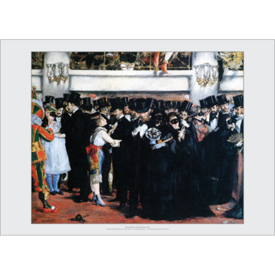Édouard Manet Art Print - 'Ball at the Opera' 1873 - Reprod'n - 3 sizes ...