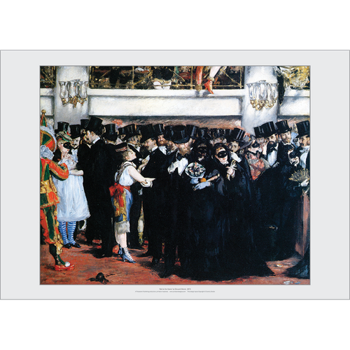 Édouard Manet Art Print - 'Ball at the Opera' 1873 - Reprod'n - 3 sizes ...