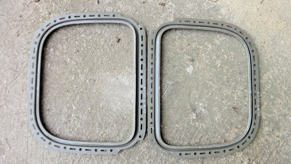 1928 1929 Model A Ford Coupe QUARTER WINDOW GARNISH MOLDINGS Original ...