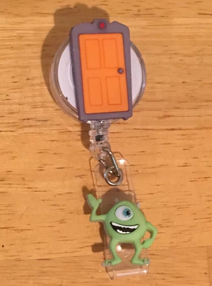 Monsters Inc. Inspired Mike Wazowski ID Badge Reel/Disney Badge/ID ...
