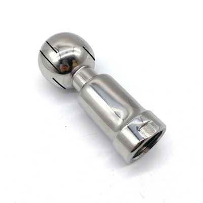 1" 304 stainless Rotating Tank Cleaning CIP Nozzle Rotary Sanitary ...