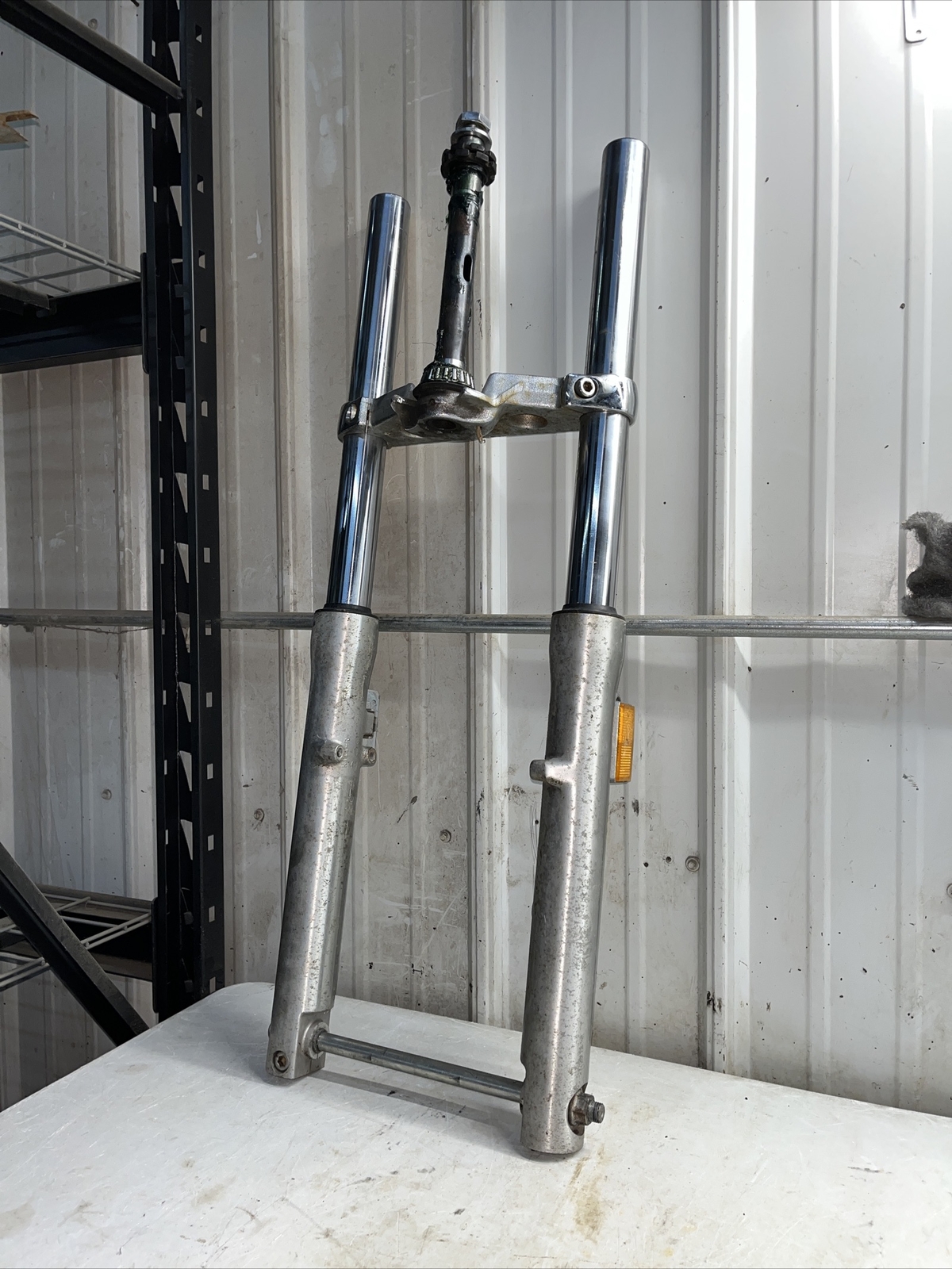 1996-2005 Kawasaki VN800 Vulcan Front Forks Suspension Pair Assy Left ...
