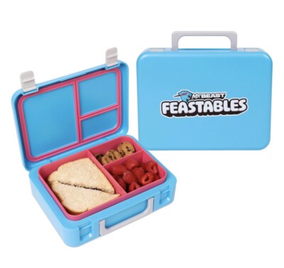 Mr Beast Feastables Collectible Lunch Box (Microwave/Freezer Safe ...