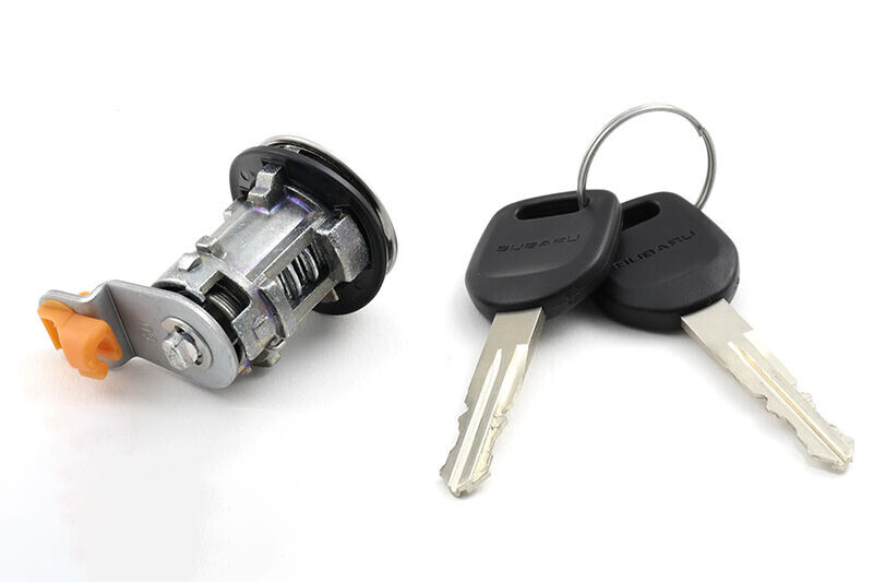 NEW 2002-2007 Subaru Trunk Lock Cylinder & Keys Impreza WRX STi OEM ...