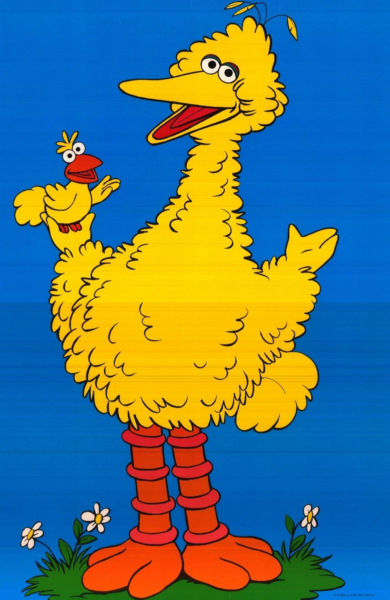 Sesame Street Big Bird Cartoon