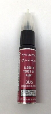 Toyota 3U5 Supersonic Red Touch-up Paint Pen tube Marker | 00258003U521 ...