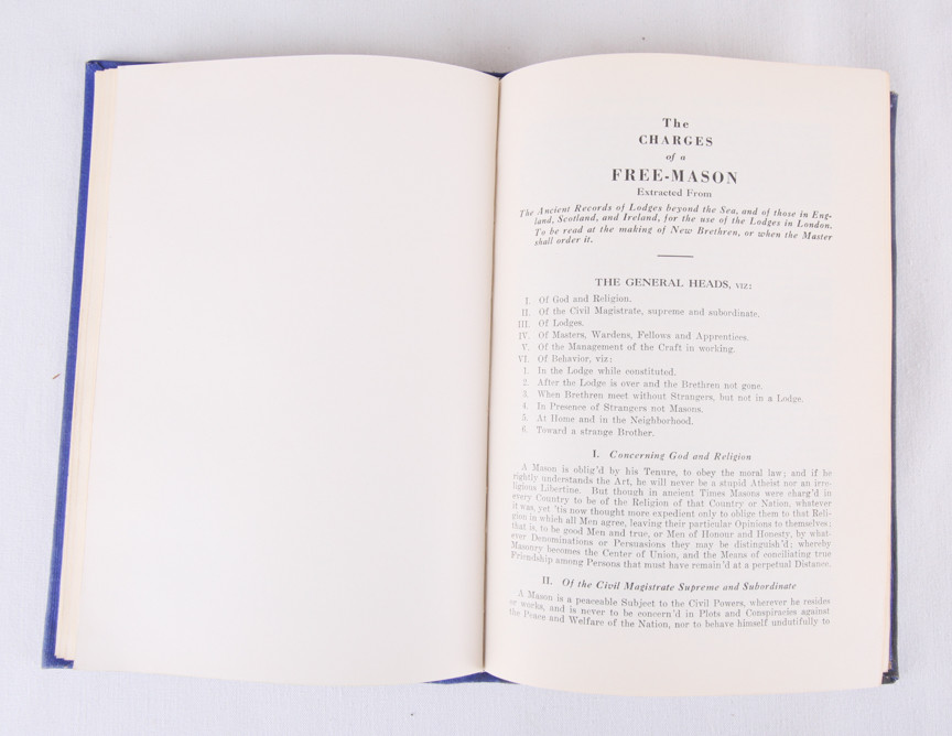 Masonic Law, Michigan Blue Book, 1940, w 1952 Cumulative Supplement | eBay