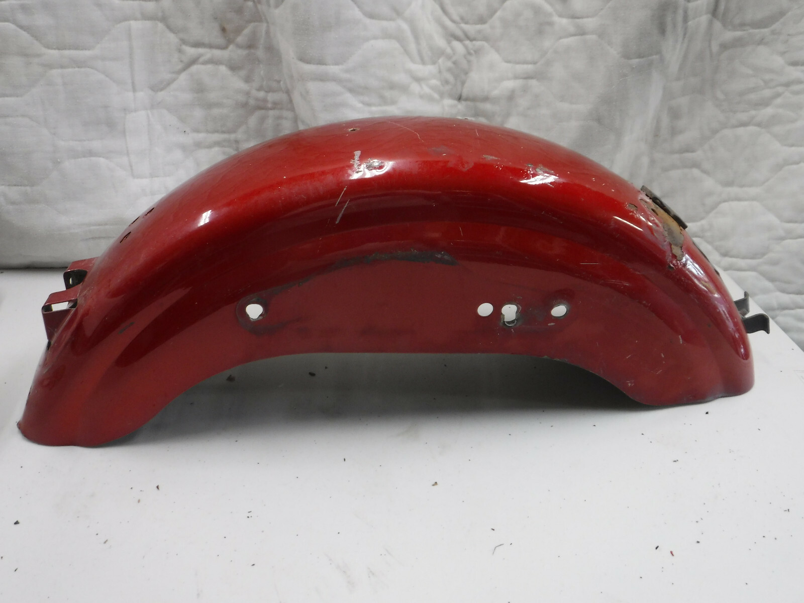 OEM Harley FXR rear fender red suspension FXRT FXRD FXRP FXLR FXRS FXRC ...
