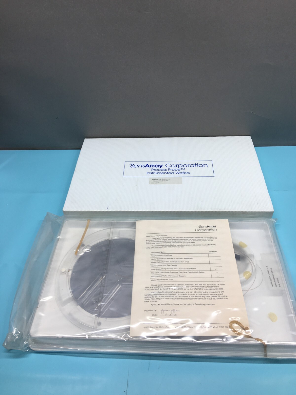 SensArray Process Probe Wafer, 8" 200mm RTD 1819A-8-1012, 120720 | eBay