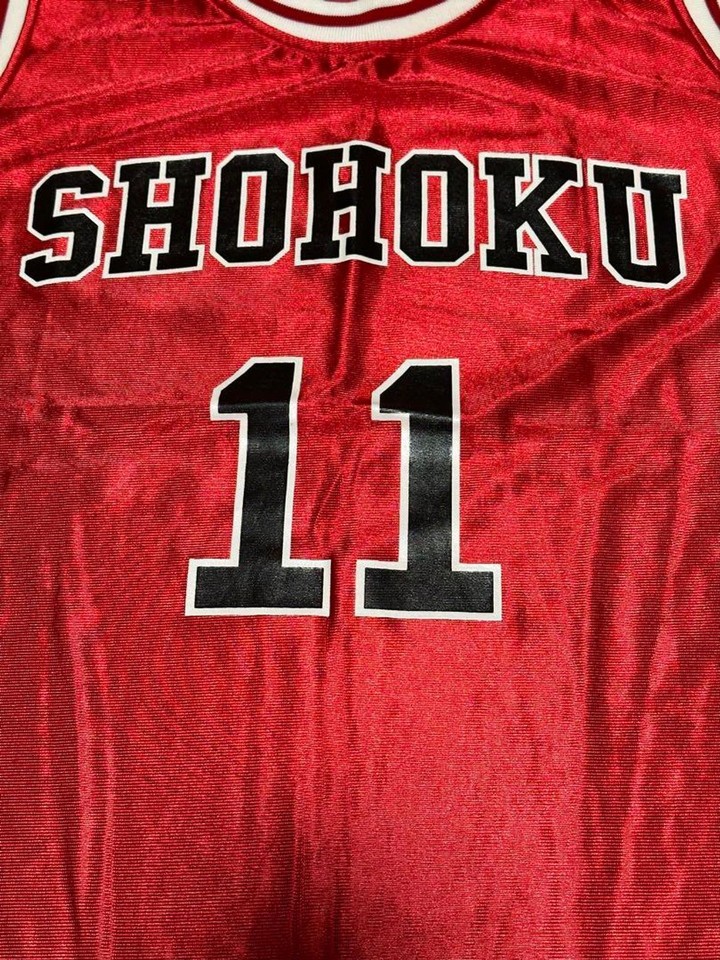 Slam Dunk Rukawa Kaede Jersey XL Shohoku #11 Anime Basketball Uniform ...