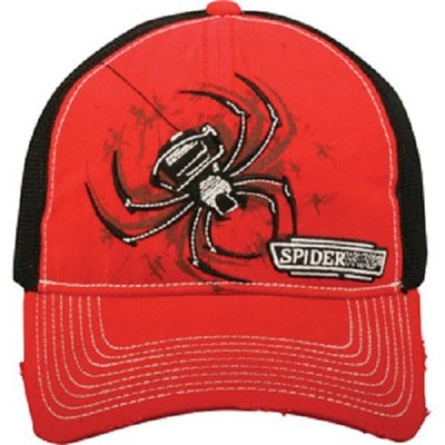 Spiderwire Logo Flex Fit Ball Cap Very Nice Mesh Back Summer New Size ...