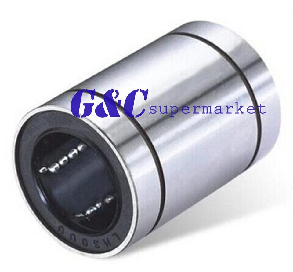 10PCS LM8UU 8mm 8x15x24mm Linear Ball Bearing Bush Bushing NEW | eBay