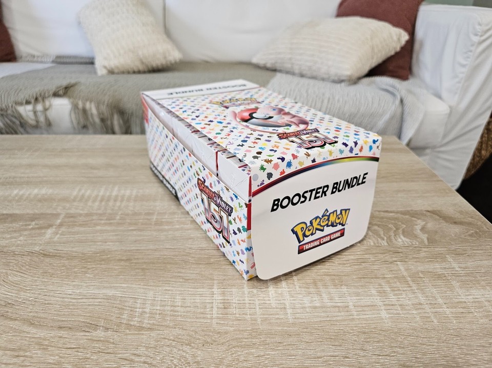 10x Pokemon 151 Booster Bundle W/ Unsealed Display Case! TRUSTED SELLER ...