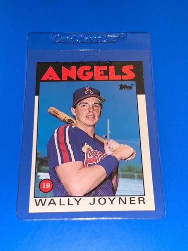 1986 Topps Traded Wally Joyner Rookie Card California Angels #51T Set ...