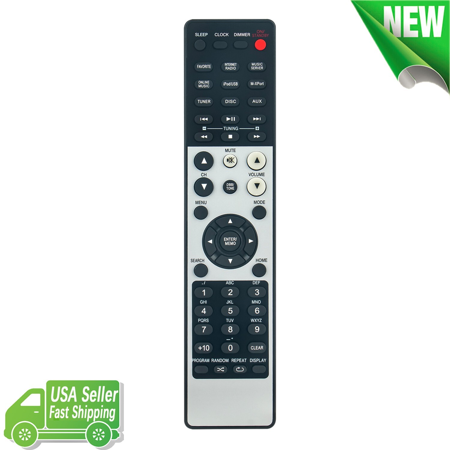 New RC009CR Replaced Remote for Marantz CD Receiver M-CR603 MCR603 ...