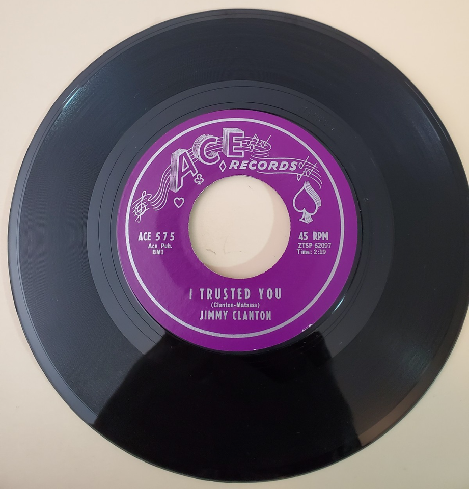 Jimmy Clanton GO, JIMMY, GO (GREAT ROCK N ROLL 45) #575 PLAYS VG++ NO ...