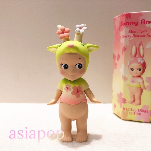 Authentic Sonny Angel Spring Cherry Blossom Goat mini figure Designer ...