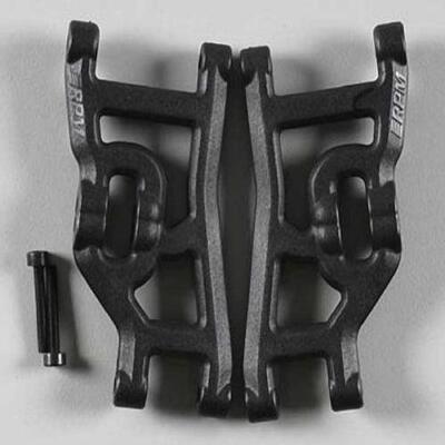 RPM 80492 Front A-Arms Black (2) Traxxas Nitro Sport/Nitro Rustler ...