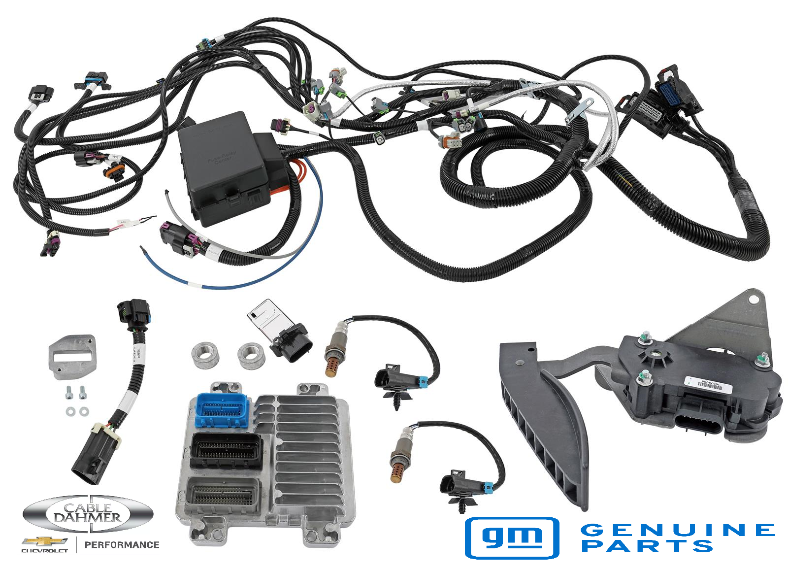 Chevrolet Performance LS376/480 Engine Controller Kit Fits LS3 Engine ...
