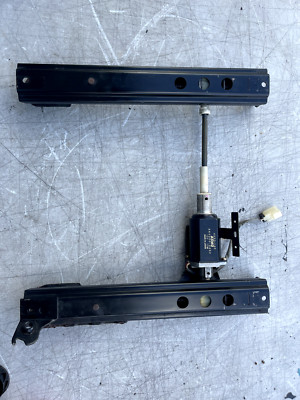 1992 Nissan 300ZX Front Power Seat Lower Track Rails w/ Motor Left Side ...