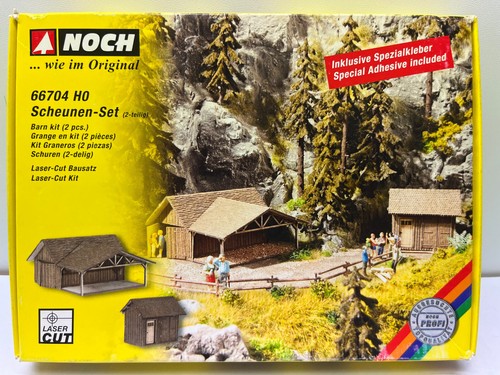Noch 66704 Spur H0 1/87 Scheunen Set 2-teilig | eBay
