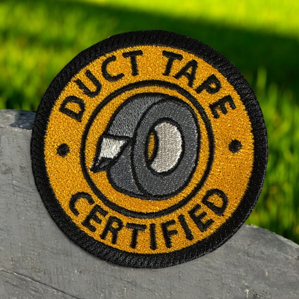 Duck Tape Certified Patch 3.99 X 2.98" | eBay