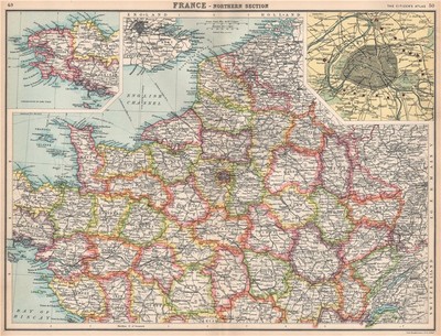 1900-Now - Northern France Map