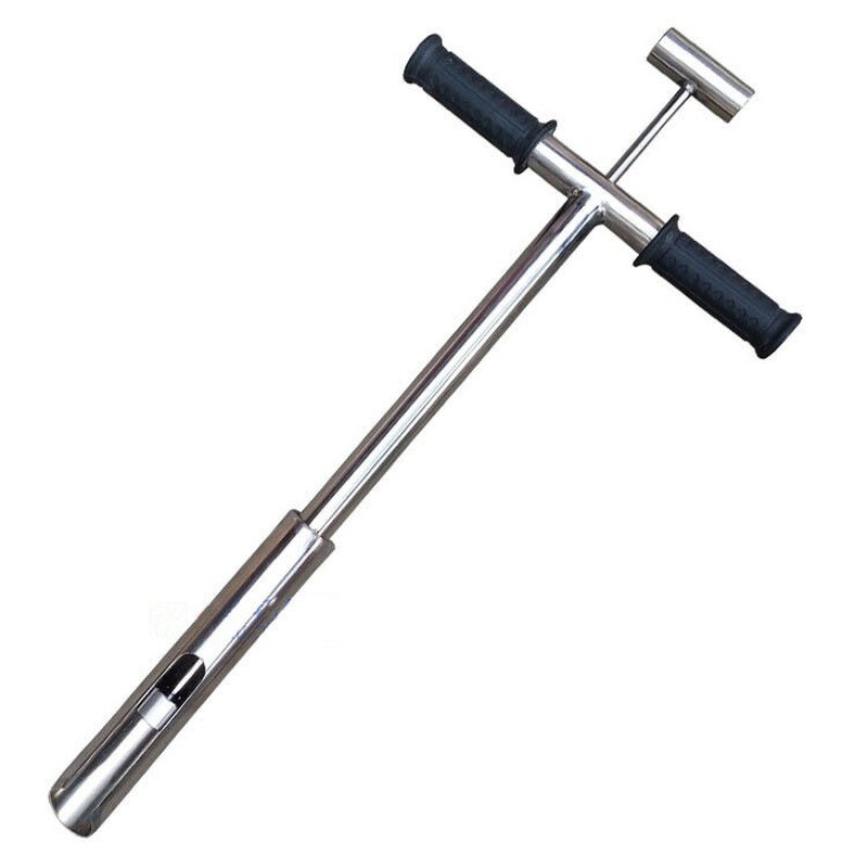Stainless Steel Soil Sampler with Foot Pedal and Scale Thickness 3mm ...