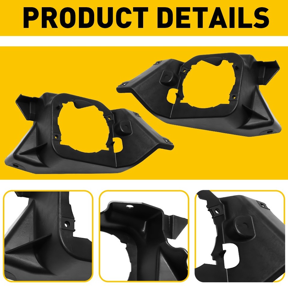 Front Fog Light Bracket Left & Right Side For 2012-2014 Honda CR-V ...