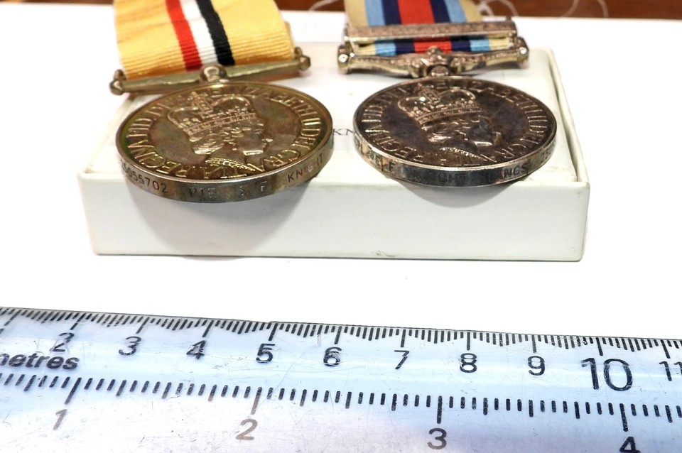 Iraq Medal and Operational Service Medal for Afghanistan to QLR/LANCS ...