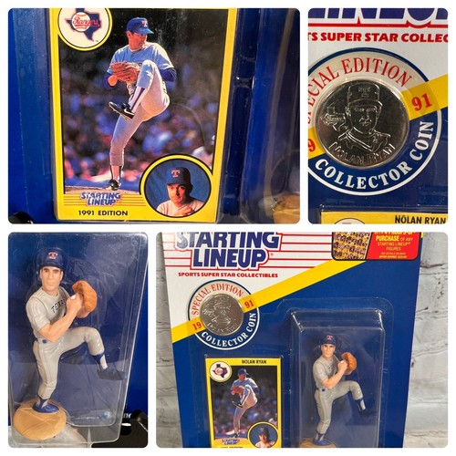 1991 MLB Starting Lineup Nolan Ryan #34 Texas Rangers Special Edition ...