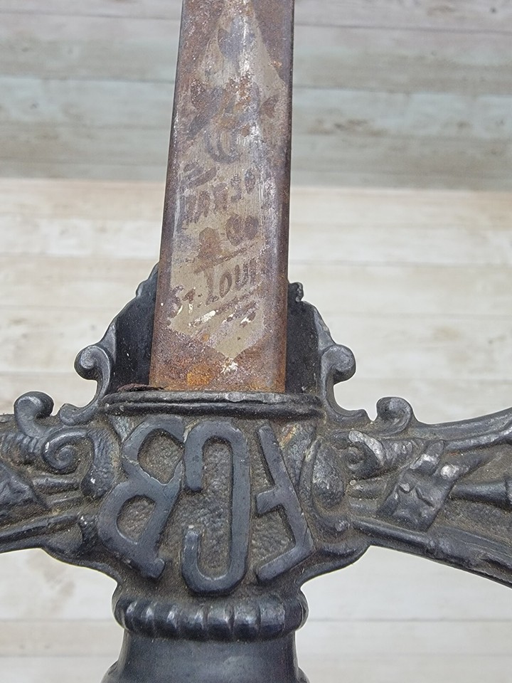 Vintage Antique Knights Of Pythias Ceremonial Masonic FCB Sword Rare ...