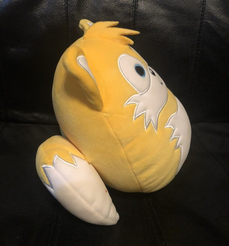Sonic the Hedgehog Tails Squishmallow 8" Kellytoy Plush Yellow and ...