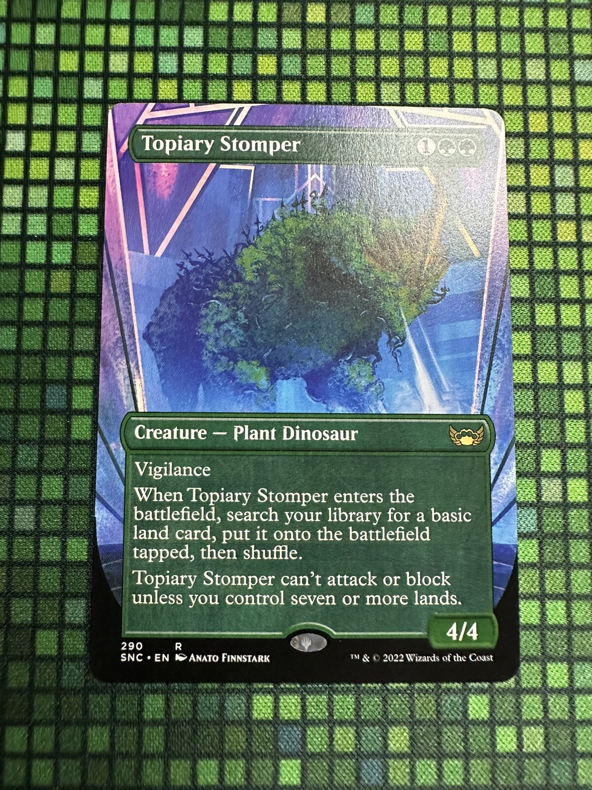MTG Topiary Stomper Streets of New Capenna 290 Regular Rare for sale ...