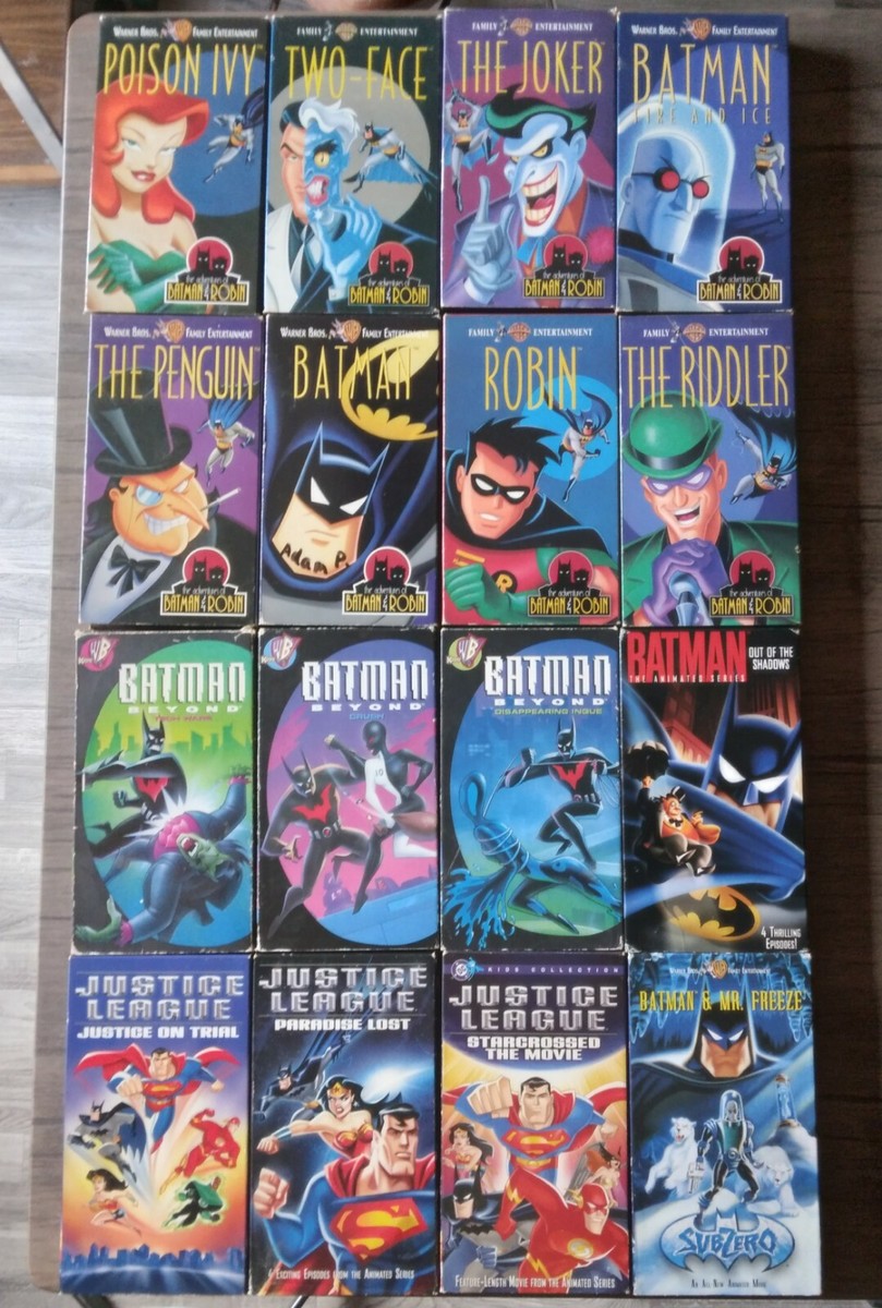 The Adventures Of Batman And Robin Vhs